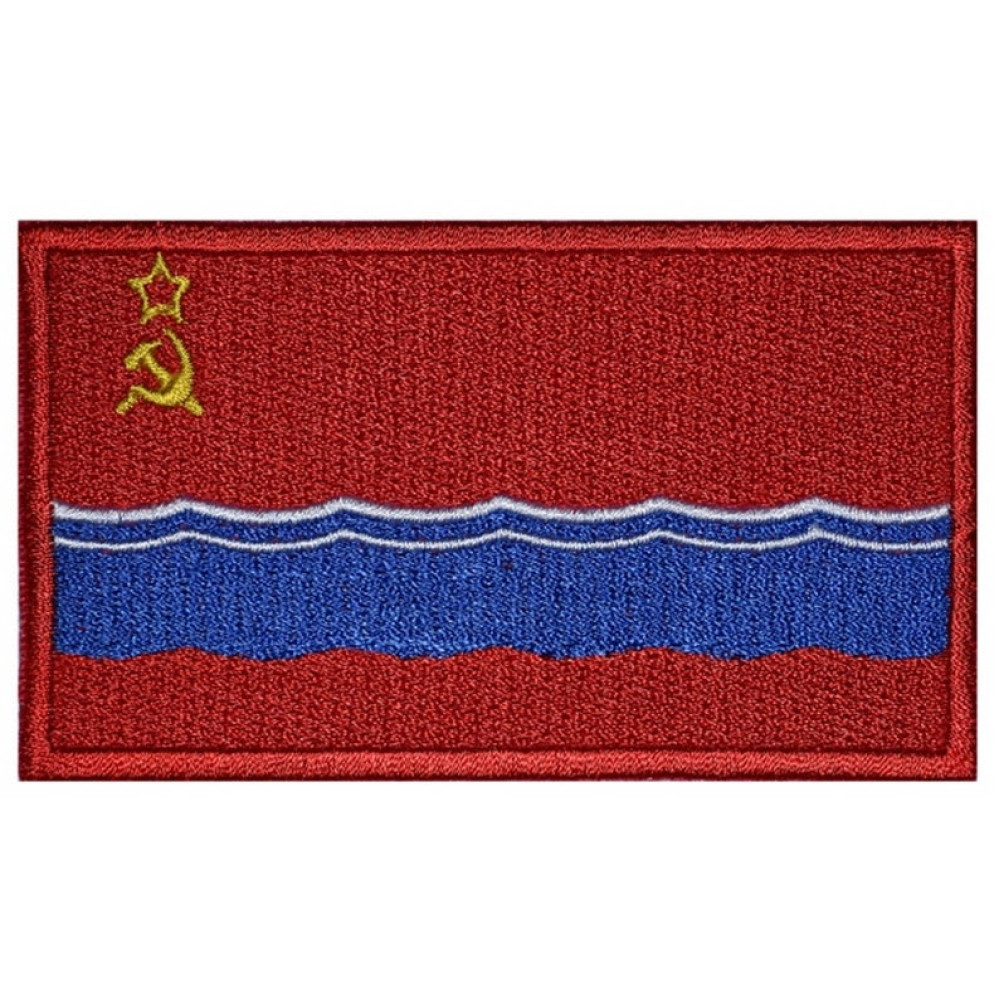 Parche bordado de la Unión Soviética de la URSS URSS de Estonia